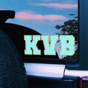 Monogram Sticker, Monogram Car Decal, Monogram Decal, Monogram Decals ...