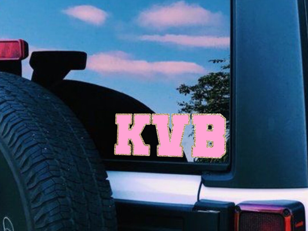 Monogram Sticker, Monogram Car Decal, Monogram Decal, Monogram Decals ...