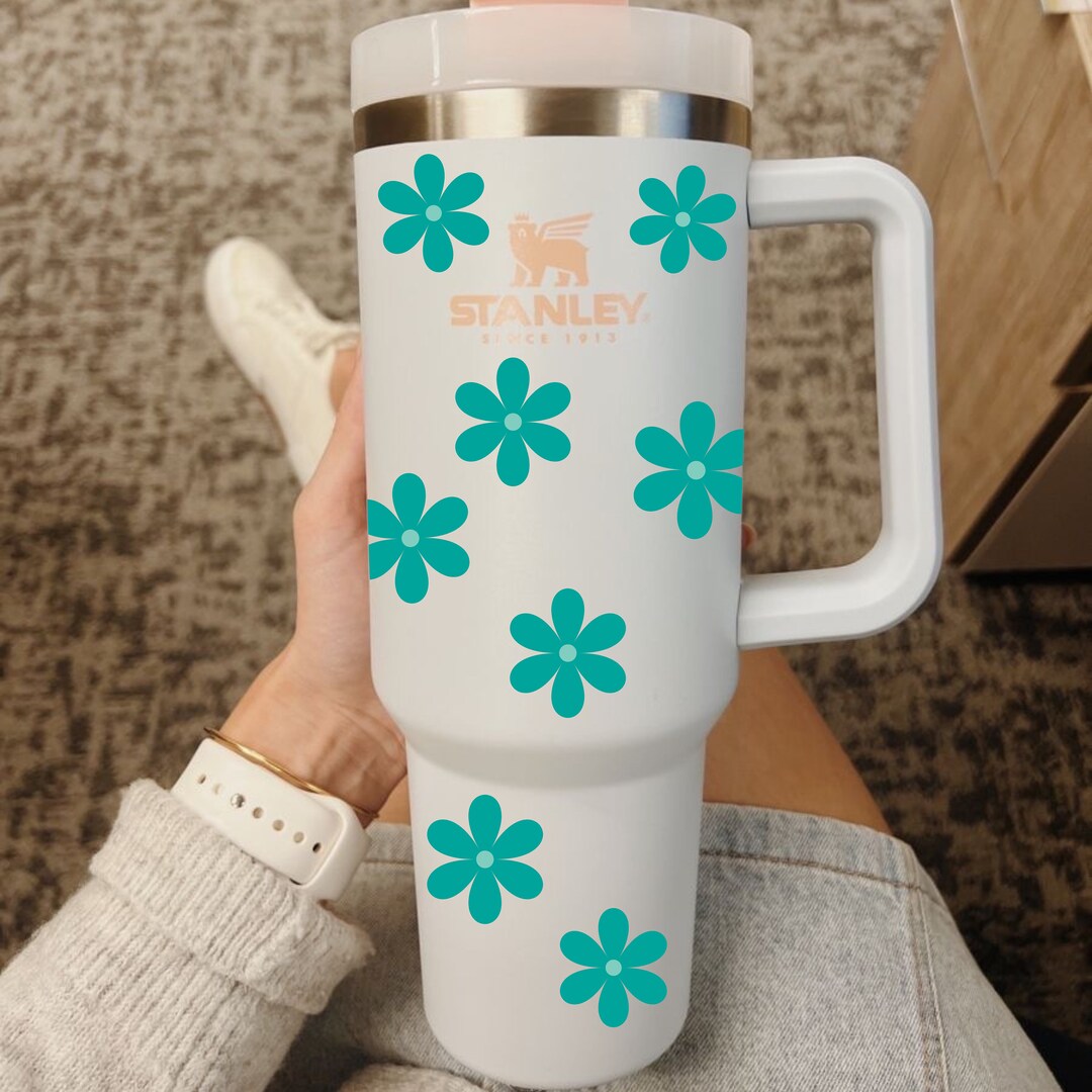 Stanley Stickers, Flowers Decals Sheets, Stanley Accessories, Tumbler ...