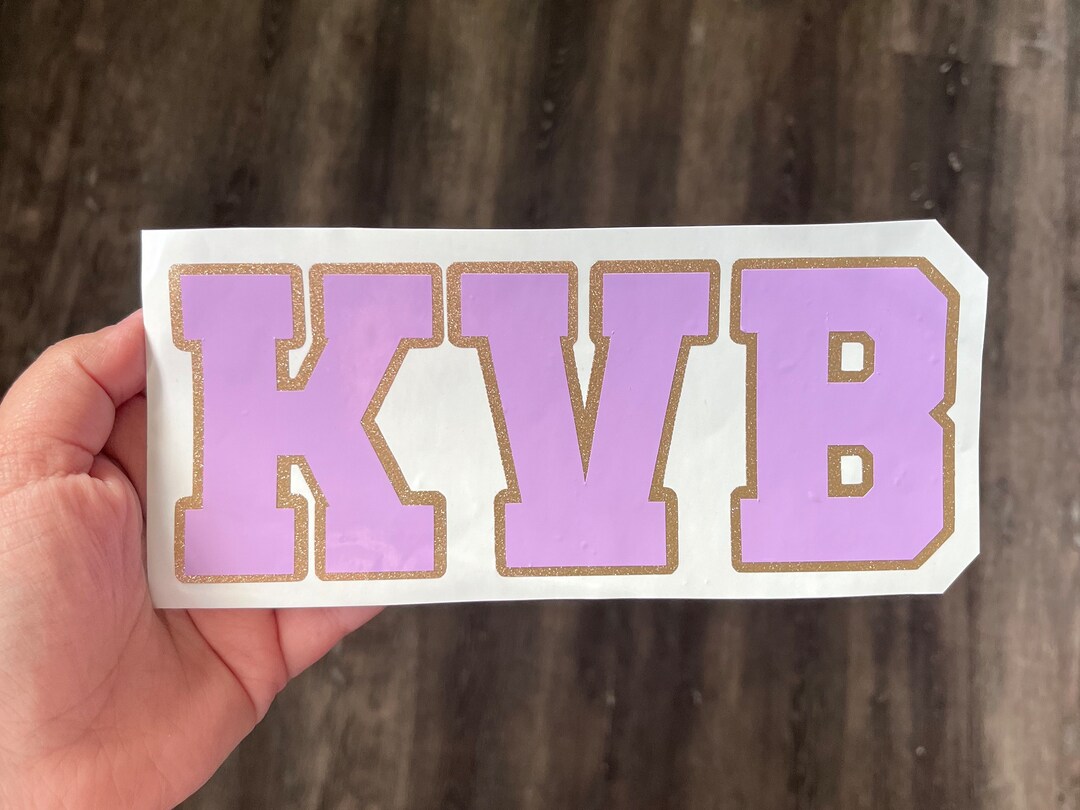 Monogram Sticker, Monogram Car Decal, Monogram Decal, Monogram Decals ...