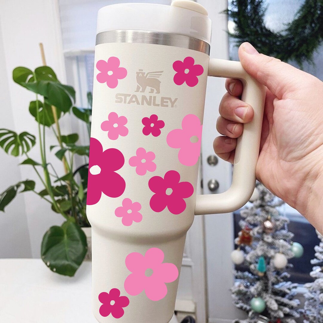 Stanley Stickers, Flowers Decals Sheets, Stanley Accessories, Tumbler ...