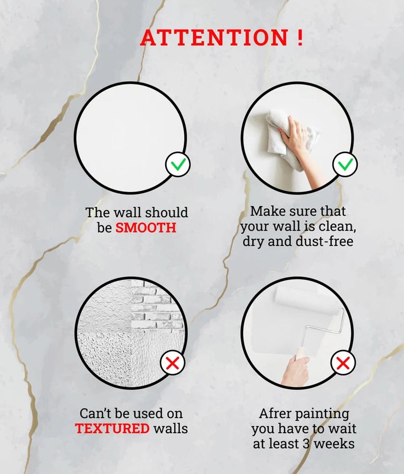 Removable Fabric Wallpaper Temporary Wallpaper Blue Flowers and Leaves ...