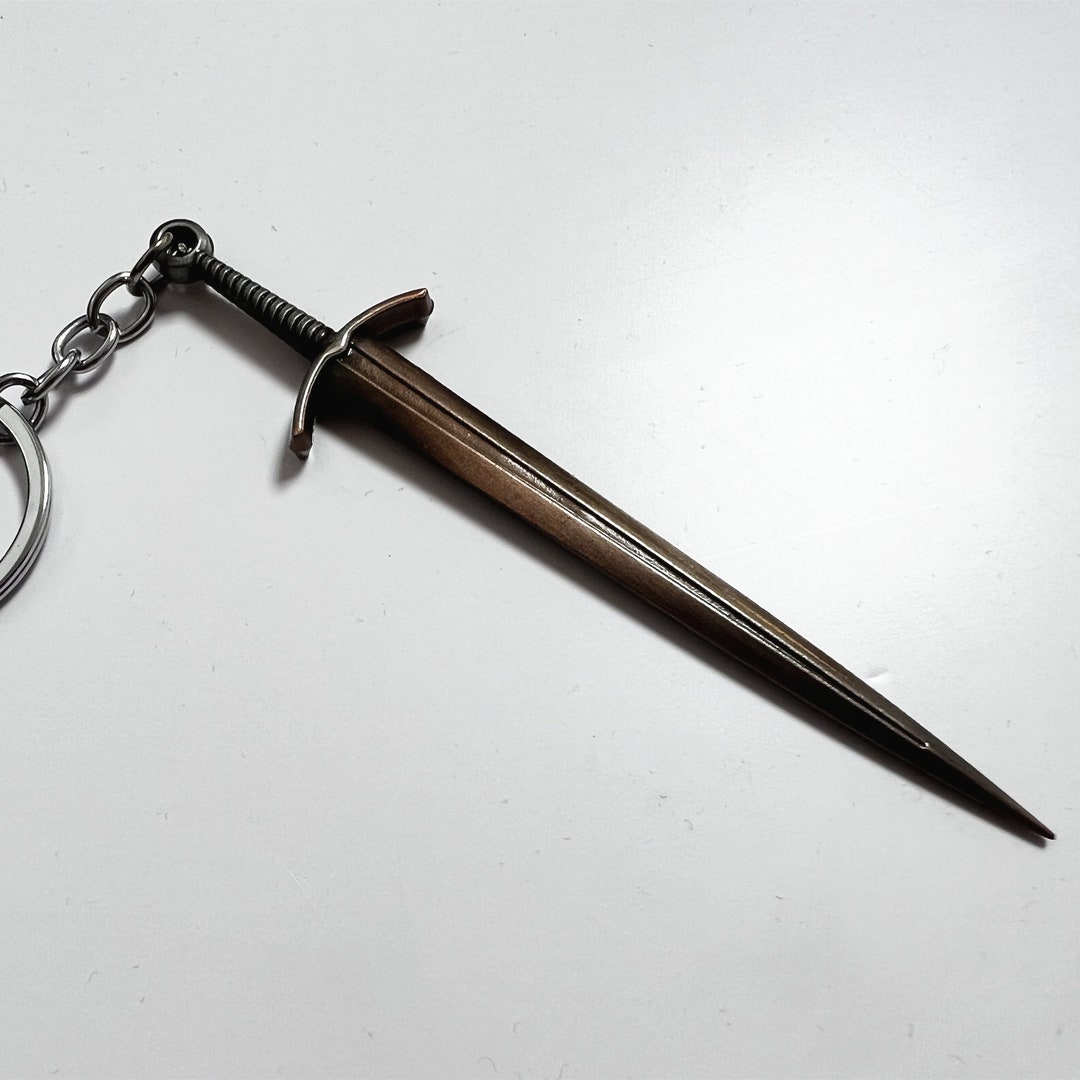 Elden Ring Game Broadsword Key Chain Dark Souls III Metal - Etsy