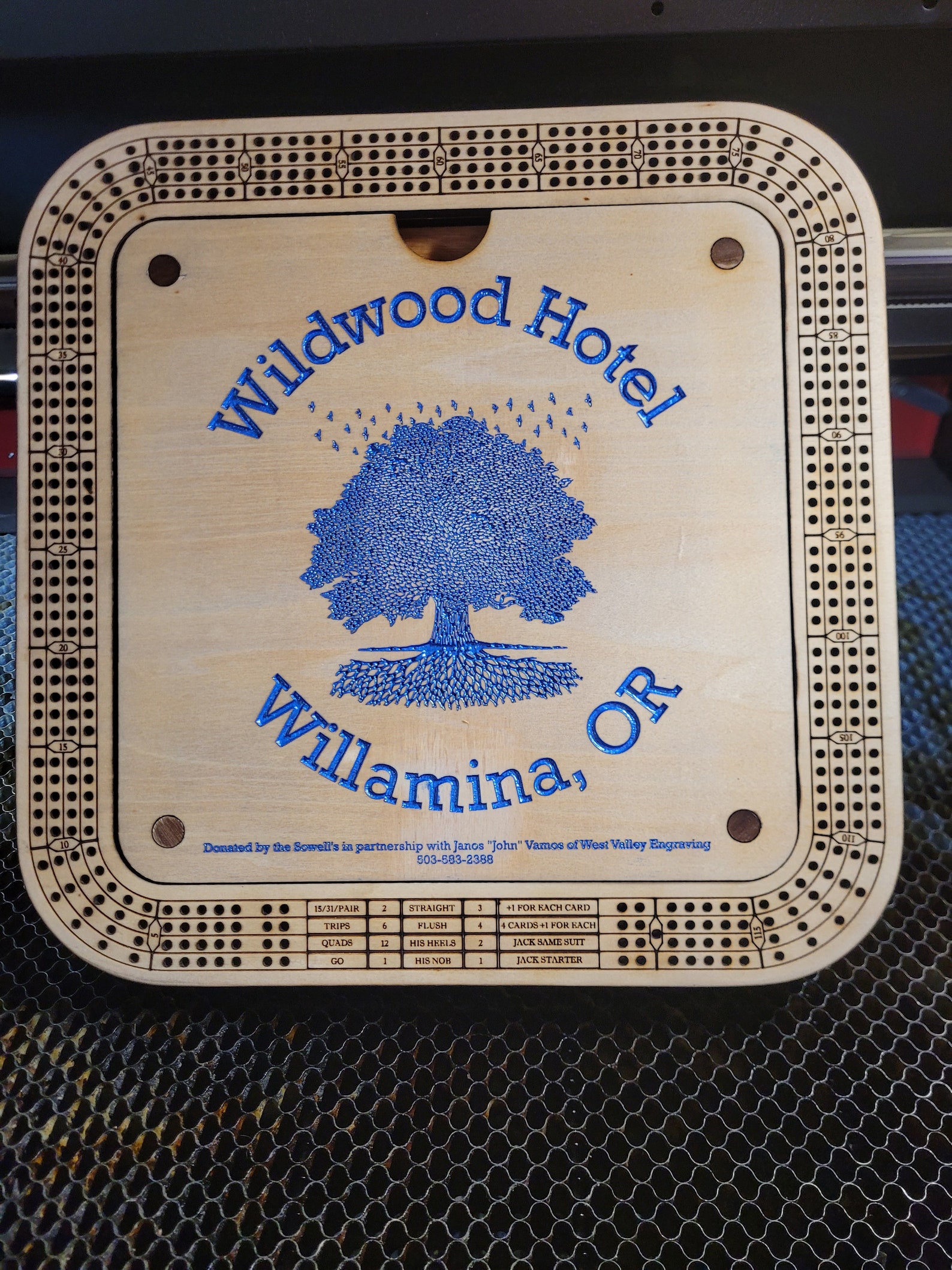 Cribbage Board SVG - Etsy