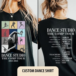 Custom Dance Competition Shirt Eras Tour Shirt Concert Tshirt Dancer ...