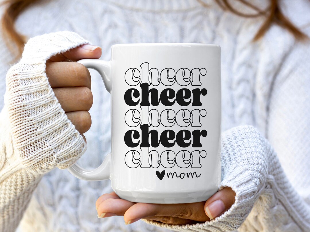 Cheer Mom Mug Cheer Mama Mug Mom Coffee Mug Cheer Mom Cup Cheer Gift ...