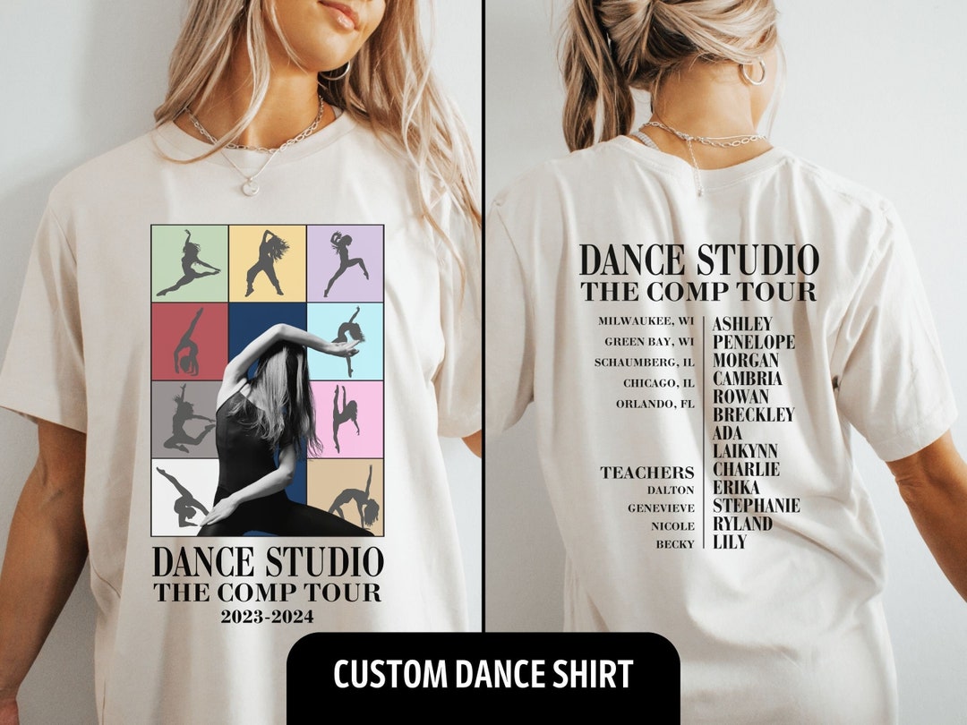 Custom Dancer Shirt Custom Dance Competition Tshirt Custom Dance Gift ...