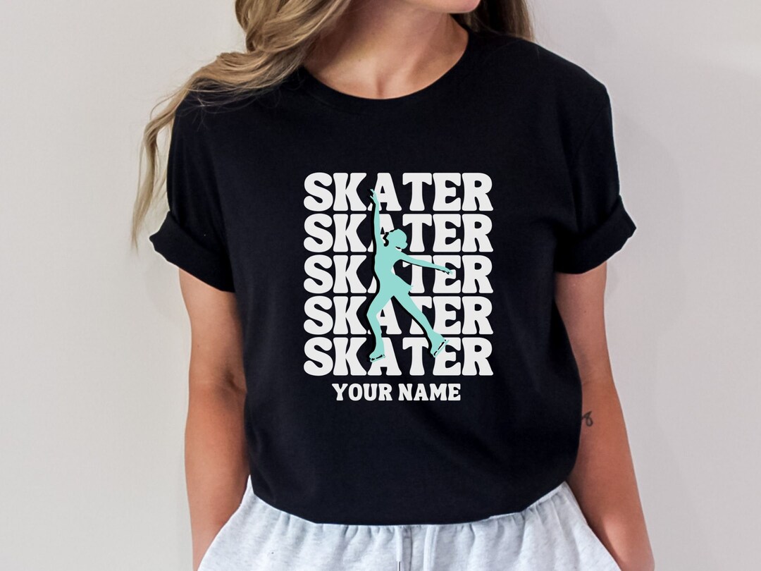Custom Figure Skating Shirt, Figure Skater Shirt, Personalized Figure ...