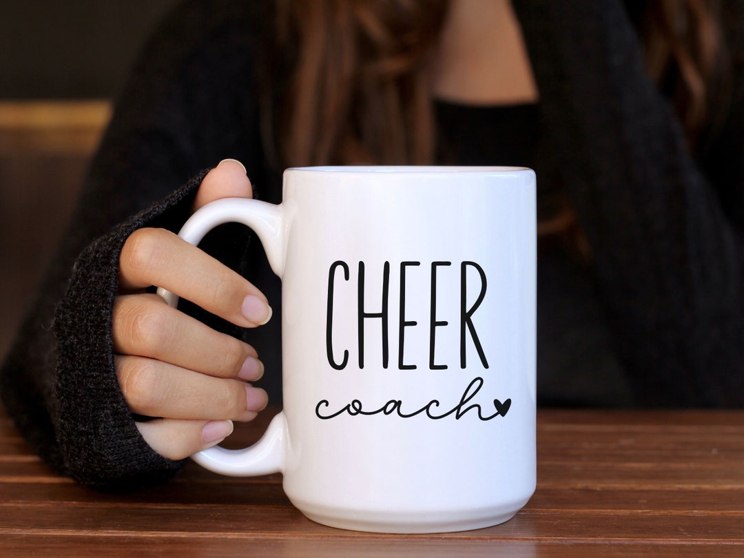 Cheer Coach Mug Cheer Coach Gift Cheerleading Coach Cheerleader Coach ...