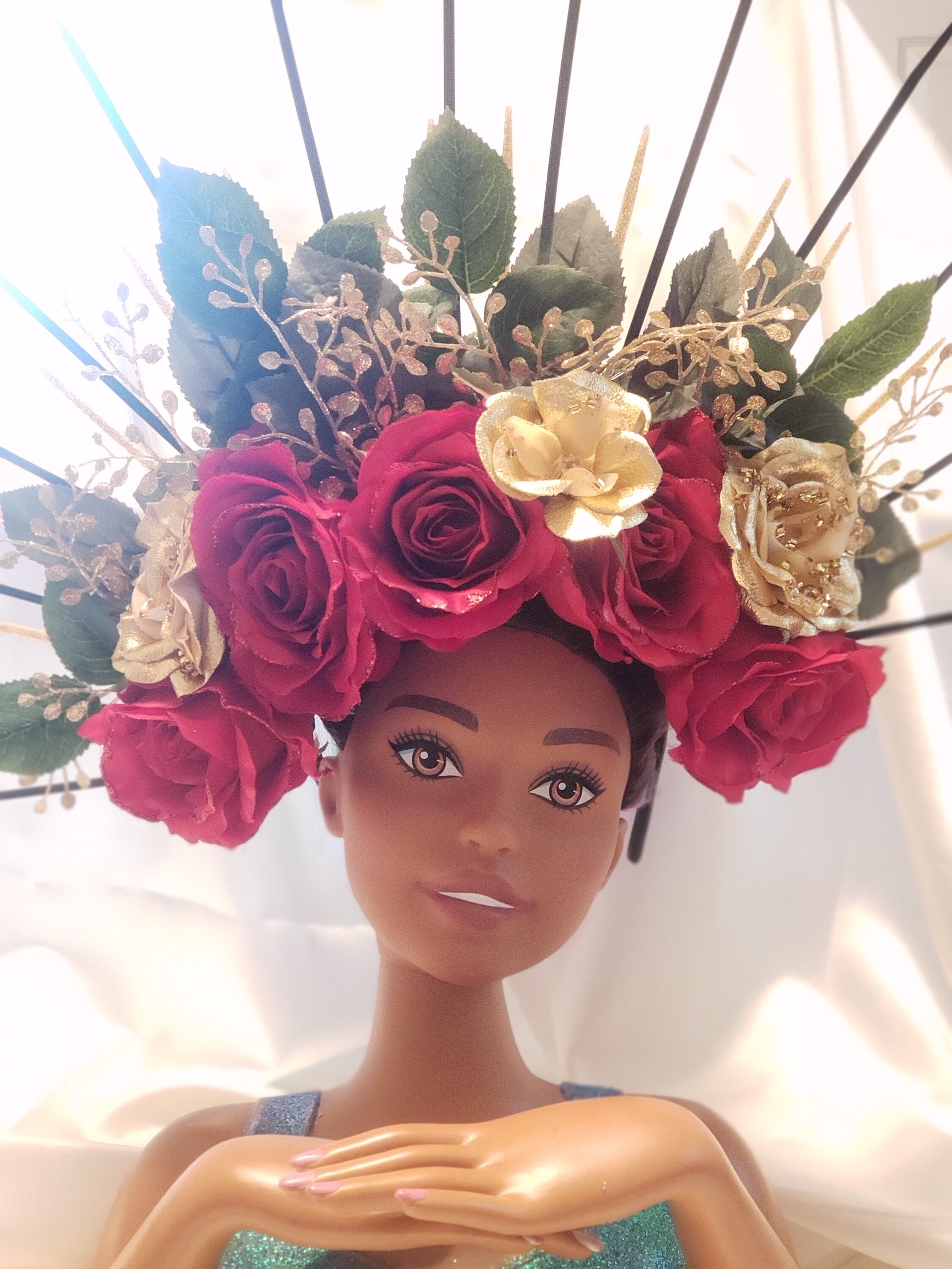 Flower Headpiece - Etsy