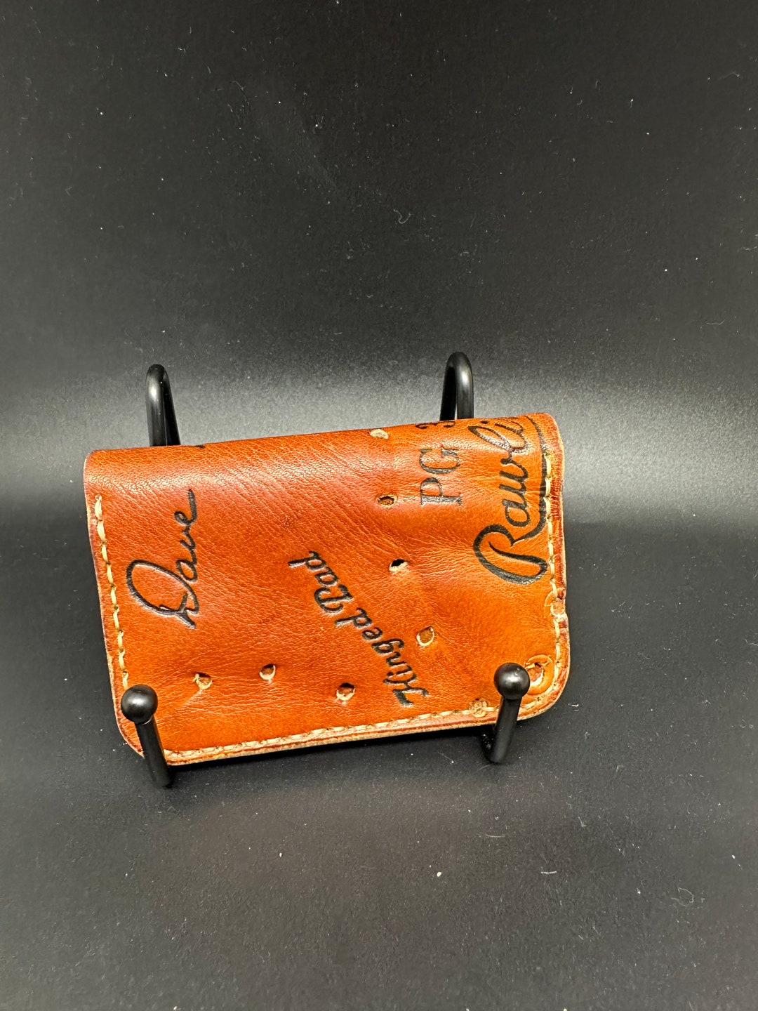 Dave Parker Rawlings Bifold Card Wallet - Etsy