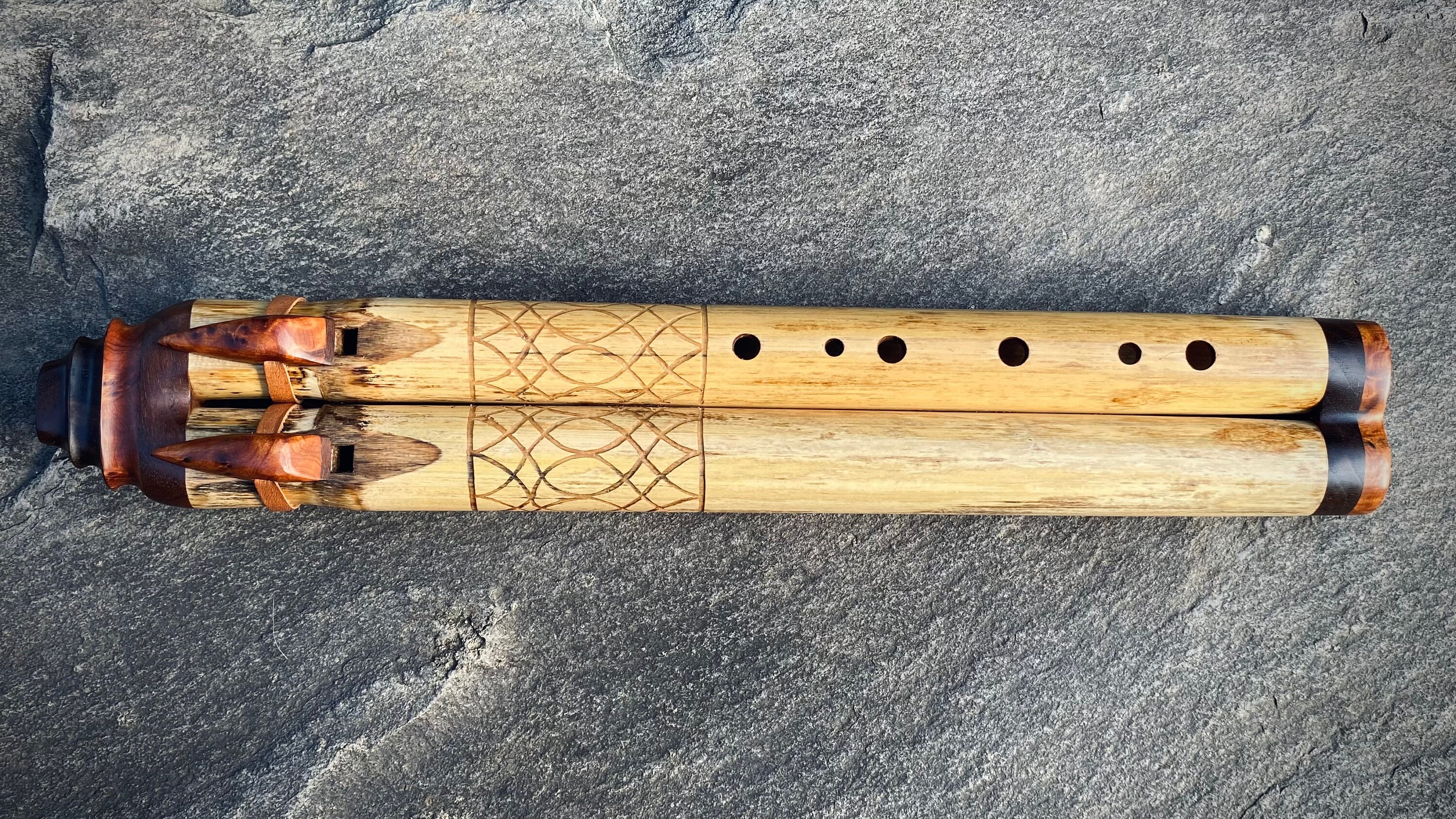 A Minor Drone Flute 432 Hz.. Concert Quality. Special Wood Handmade ...
