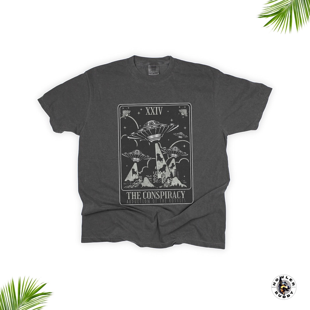 Abduction of the Rottweiler Unisex Tshirt : Conspiracy Tarot for Alien ...