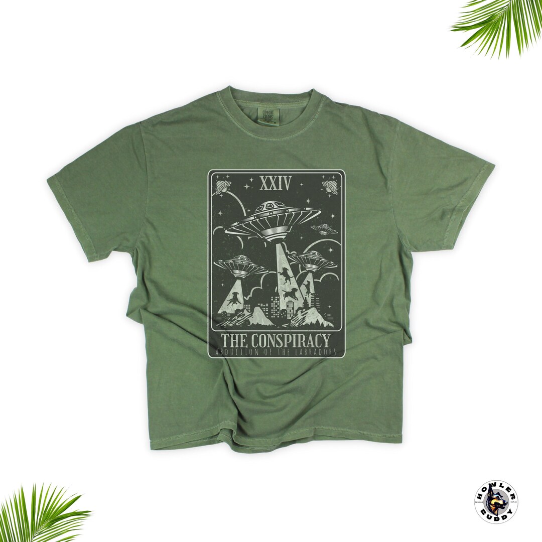 Abduction of the Labrador Retriever Unisex Tshirt : the Conspiracy ...