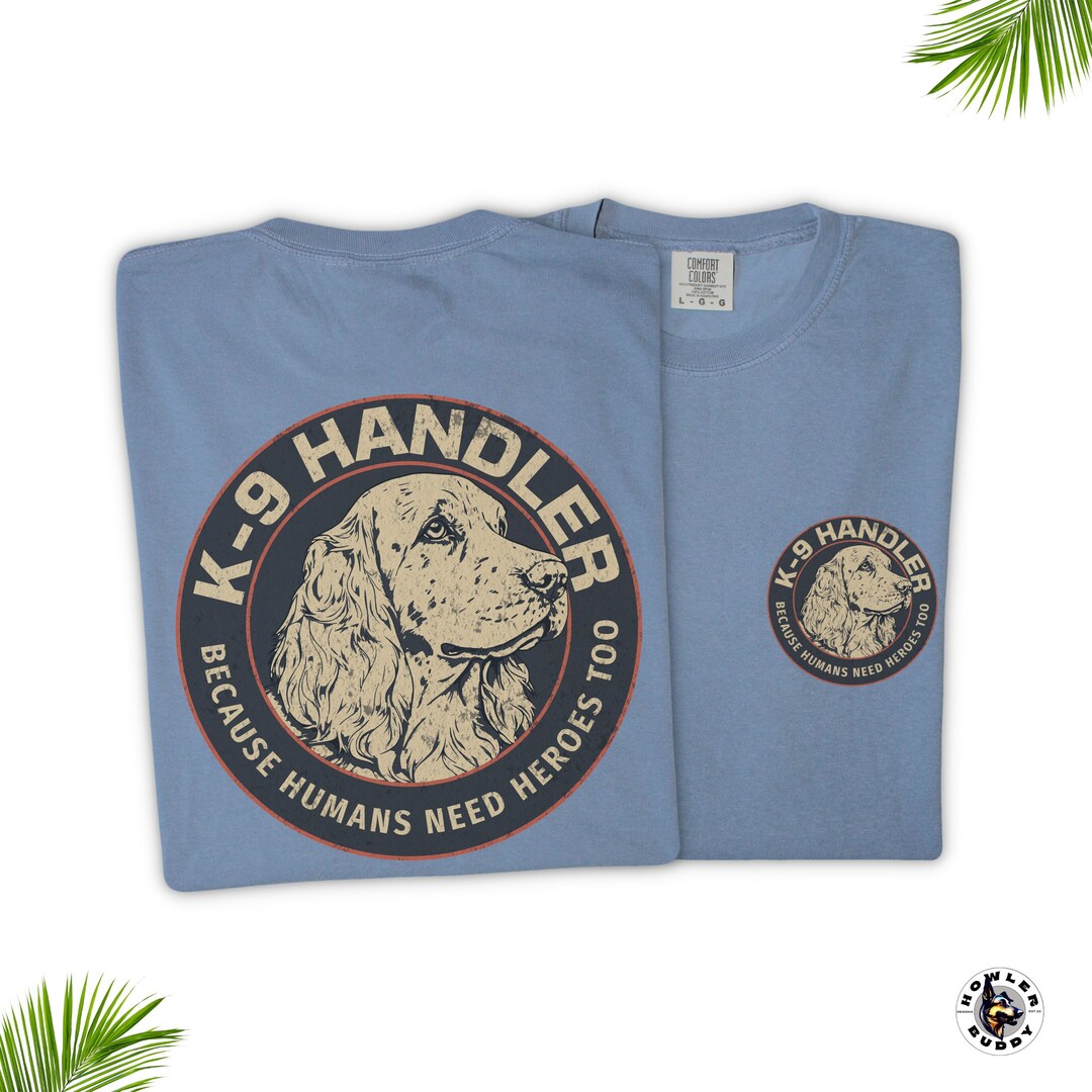 Cocker Spaniel K-9 Handler : Because Humans Need Heroes Too - Etsy