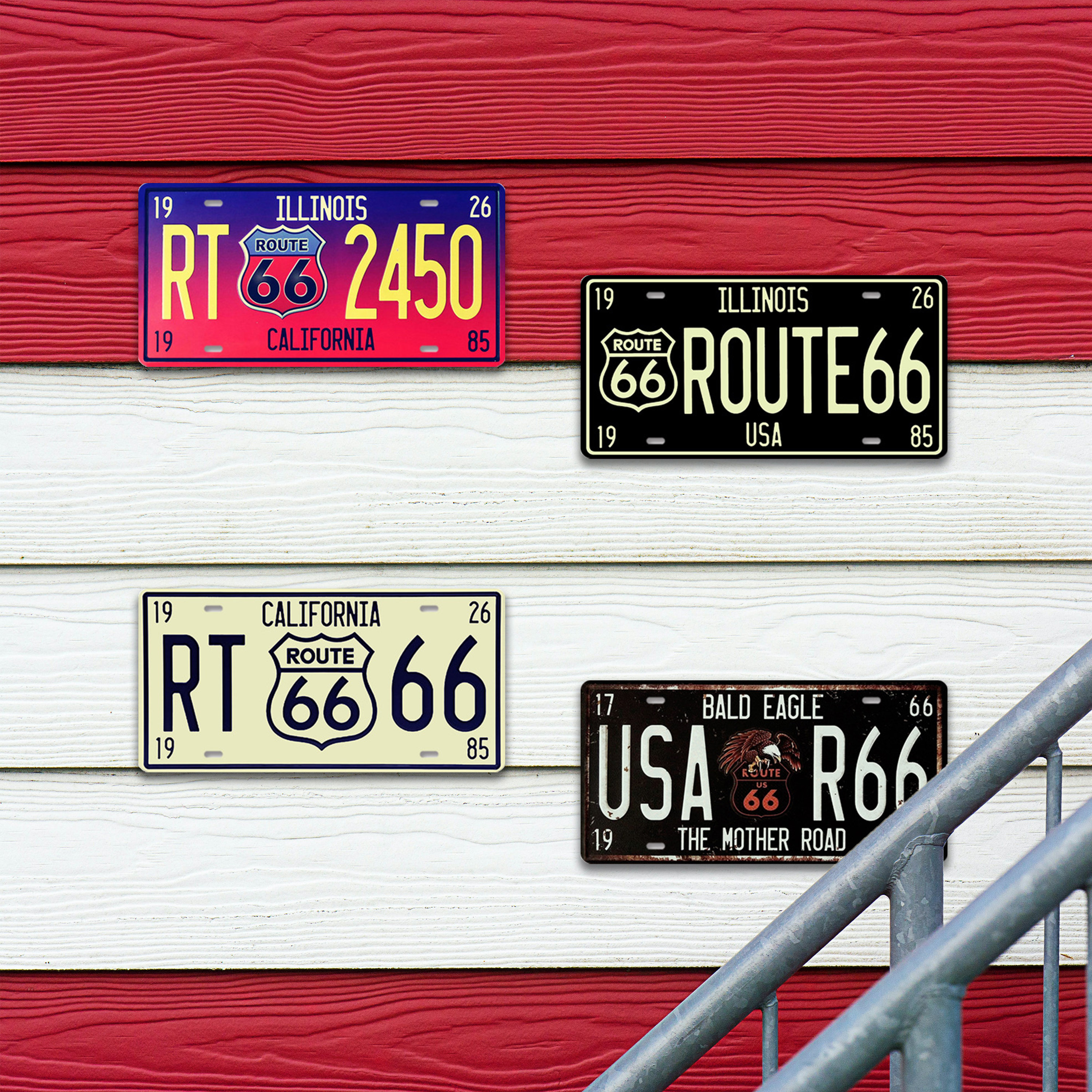 Retro 12in6in Tin Signs Metal Wall Hanging Bar Cafe Wall Decoration ...