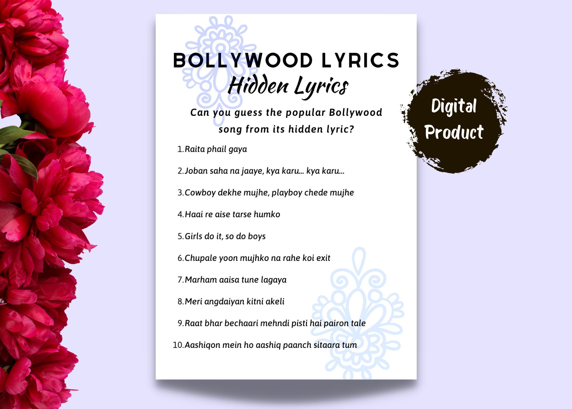 Bollywood Lyrics Game: Can You Guess the Popular Bollywood Song From ...