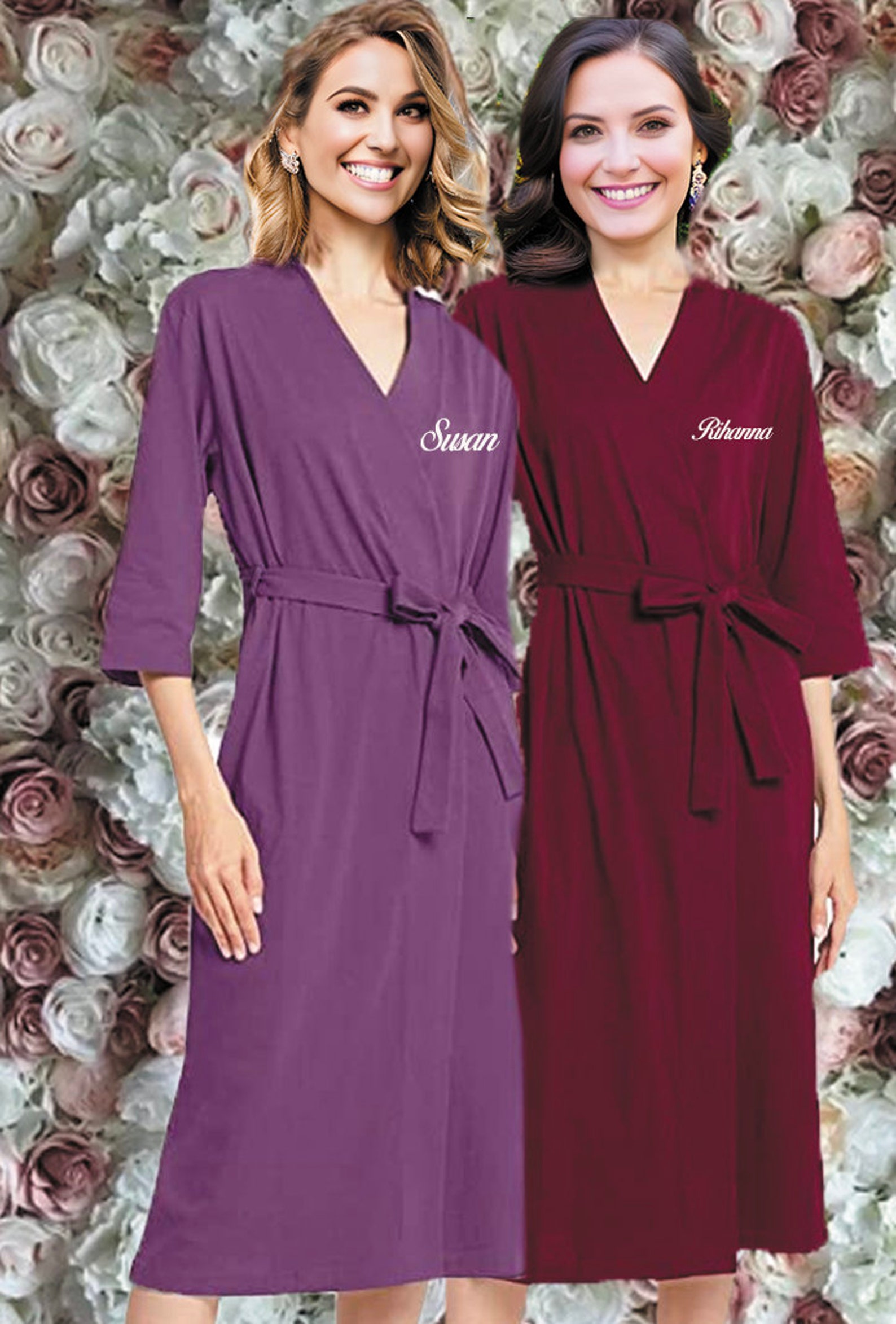 Personalized Robe, Gift for Mom, Loungewear Embroider, Mothers Day ...