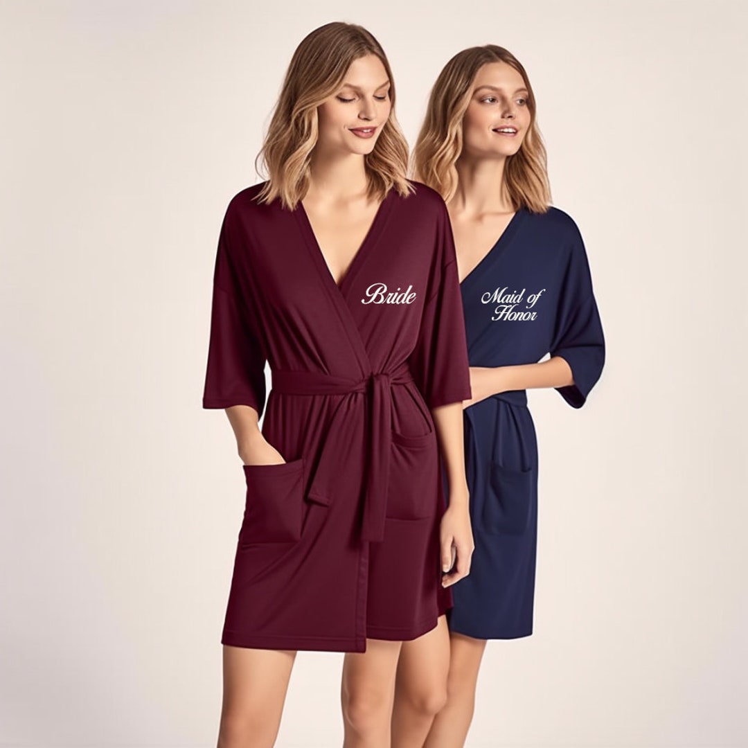 Personalized Robe, Gift for Mom, Loungewear Embroider, Mothers Day ...