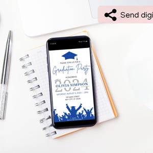 Graduation Celebration Invitation | Class of 2024 Personalized Download ...