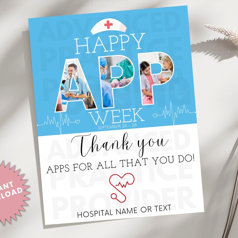 Happy App Week Banner - Etsy