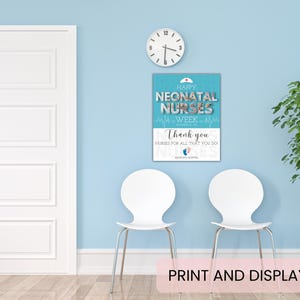 Neonatal Nurses Week Flyer | Happy Neonatal Nurses Week | Nurse ...