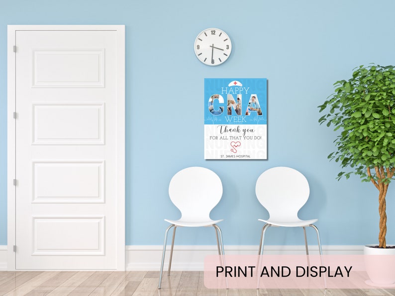 Happy CNA Week Flyer | Nursing Assistant Week | Nurse Appreciation ...