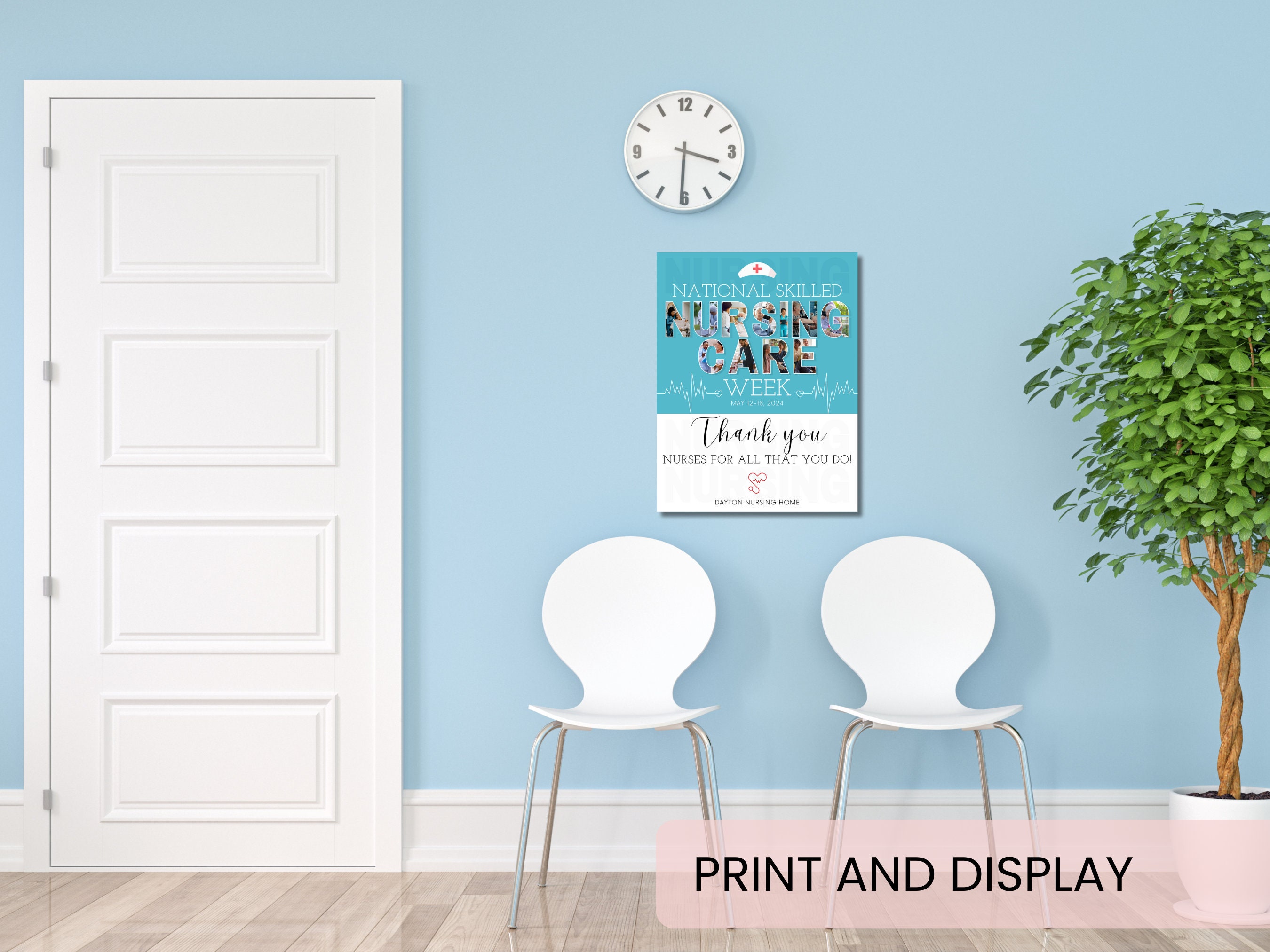 Skilled Nursing Home Week Flyer | Nursing Care Week | Nurse ...