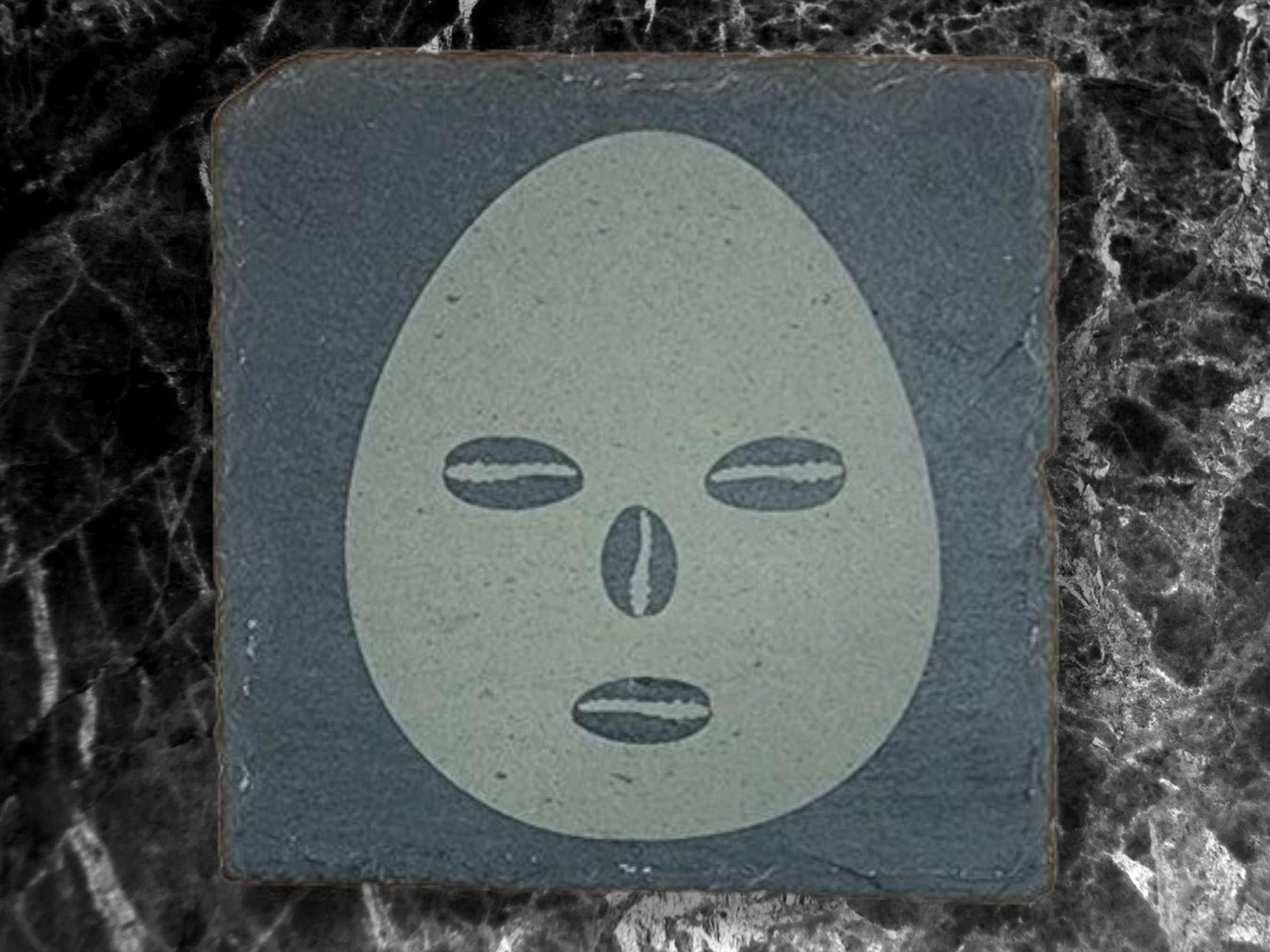 Enchanted Papa Legba Veve Slate Altar Tile Voodoo Deity, Gatekeeper ...