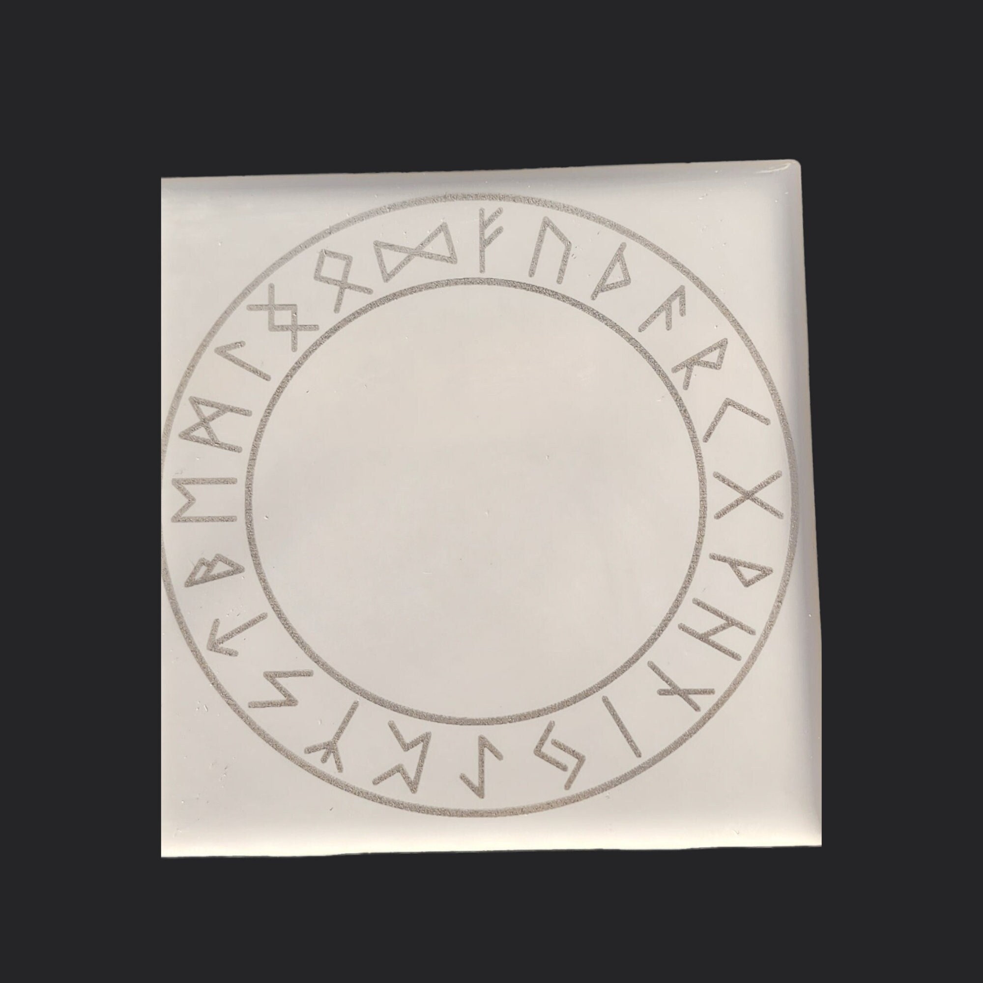 Handmade Ogoun Veve Altar Tile Haitian Vodou Symbol Strength, Courage ...