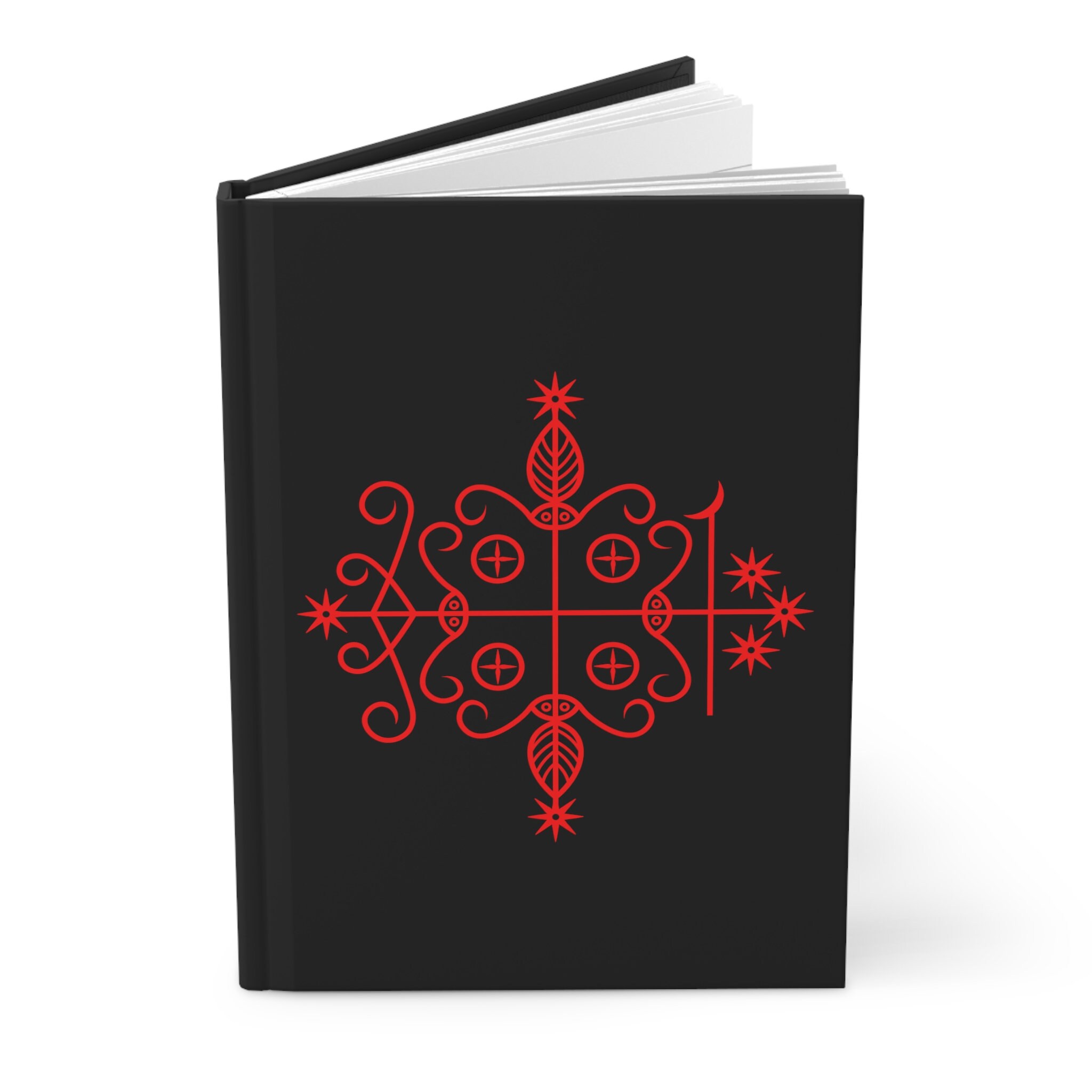 Papa Legba Veve Matte Hardcover Journal Personalize Your Spiritual ...
