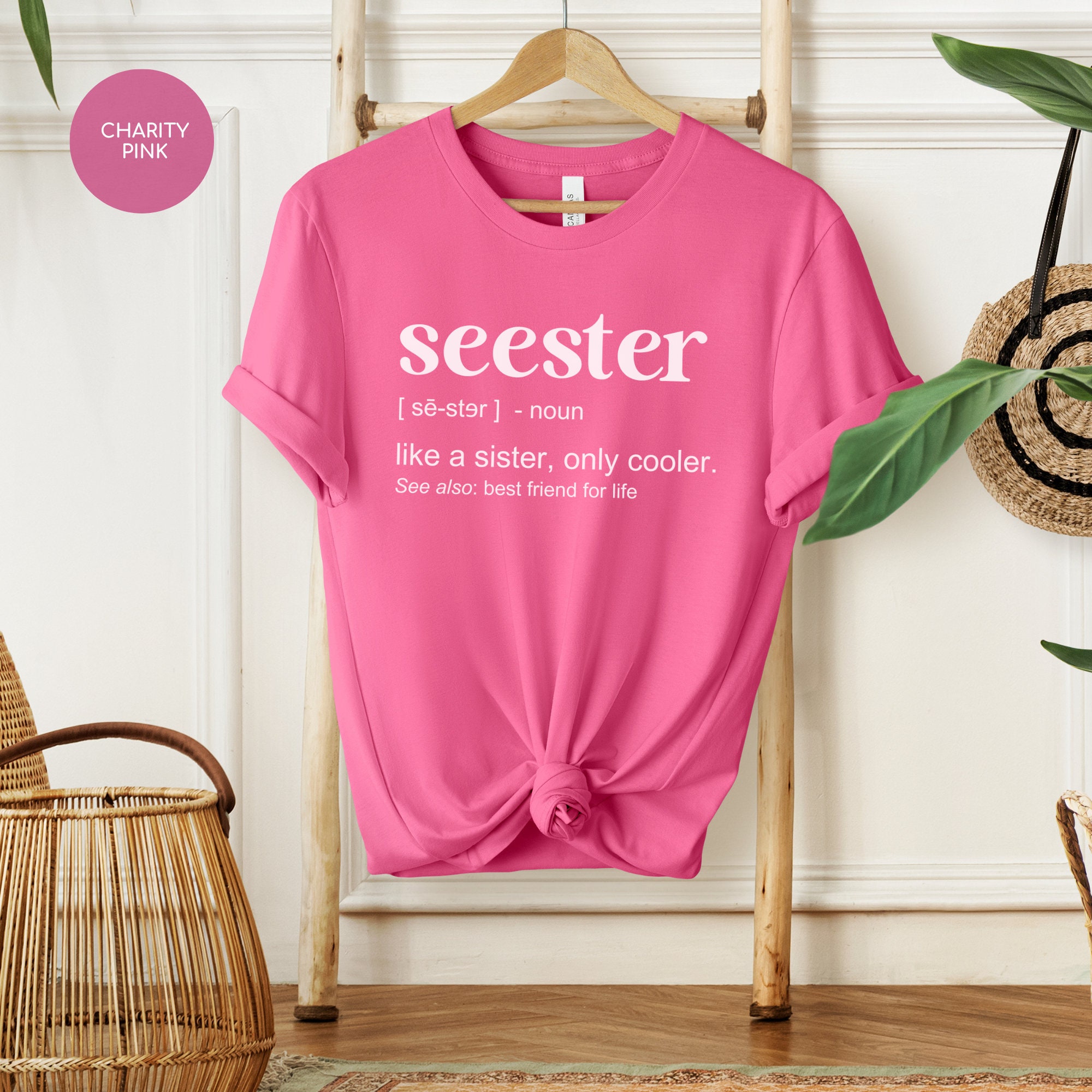 Seester Noun Shirt Seester Definition Tshirt Gift for Best Friend Gift ...