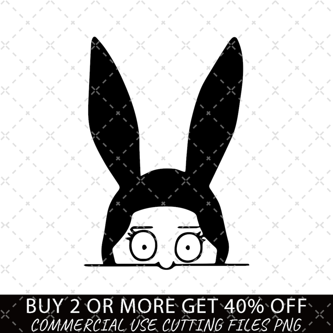 Louise Belcher Bob's Burgers PNG, Louise Belcher PNG, Louise Belcher ...