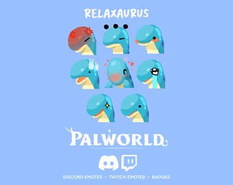 PALWORLD MOSSANDA EMOTES for Discord, Twitch, Streaming, Youtube cute ...