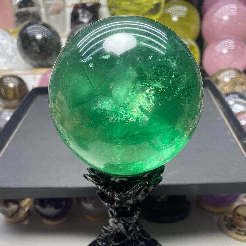Large Crystal Ball - Etsy