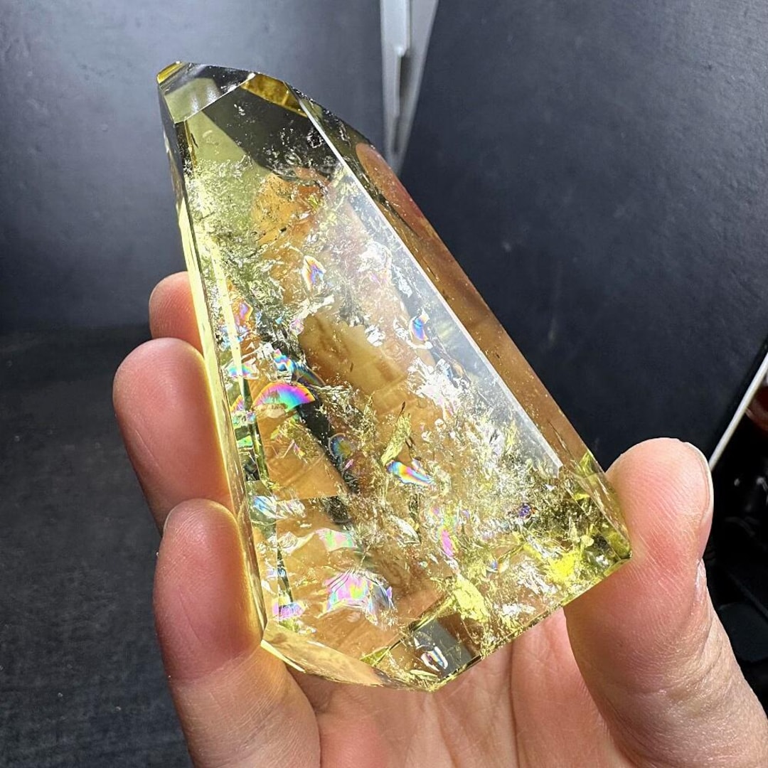 Citrine Freeform, Clear Citrine Wands, Rainbow Crystalpoint Tower ...