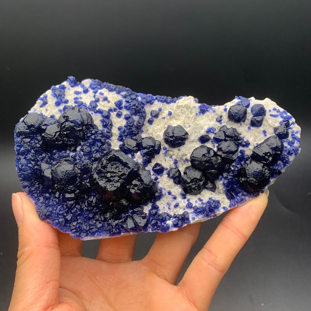 Beautiful Inner Mongolia Blueberry Fluorite Crystal, Huanggangliang ...