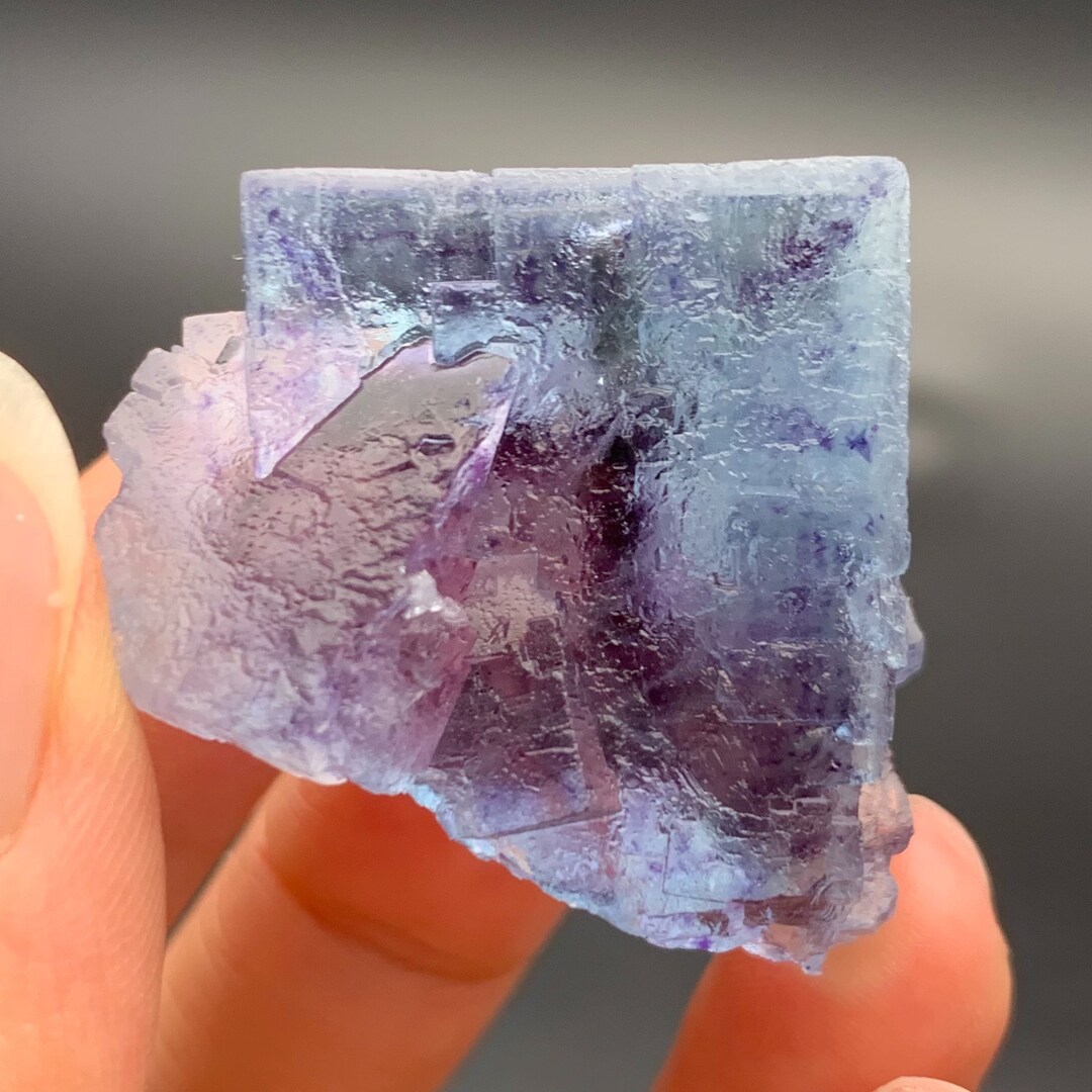 Beautiful Inner Mongolia Phantom Fluorite Crystal, Yindu Mine Fluorite ...