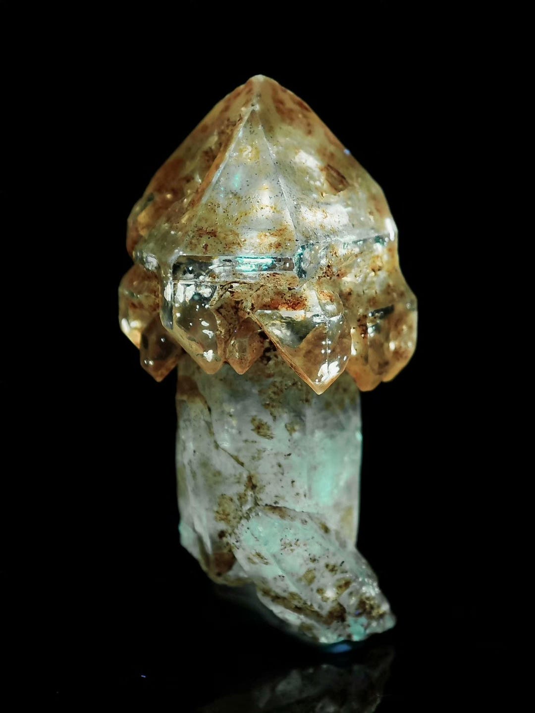 Beautiful Elestial Quartz Crystal, Natural Elestial Window Quartz ...