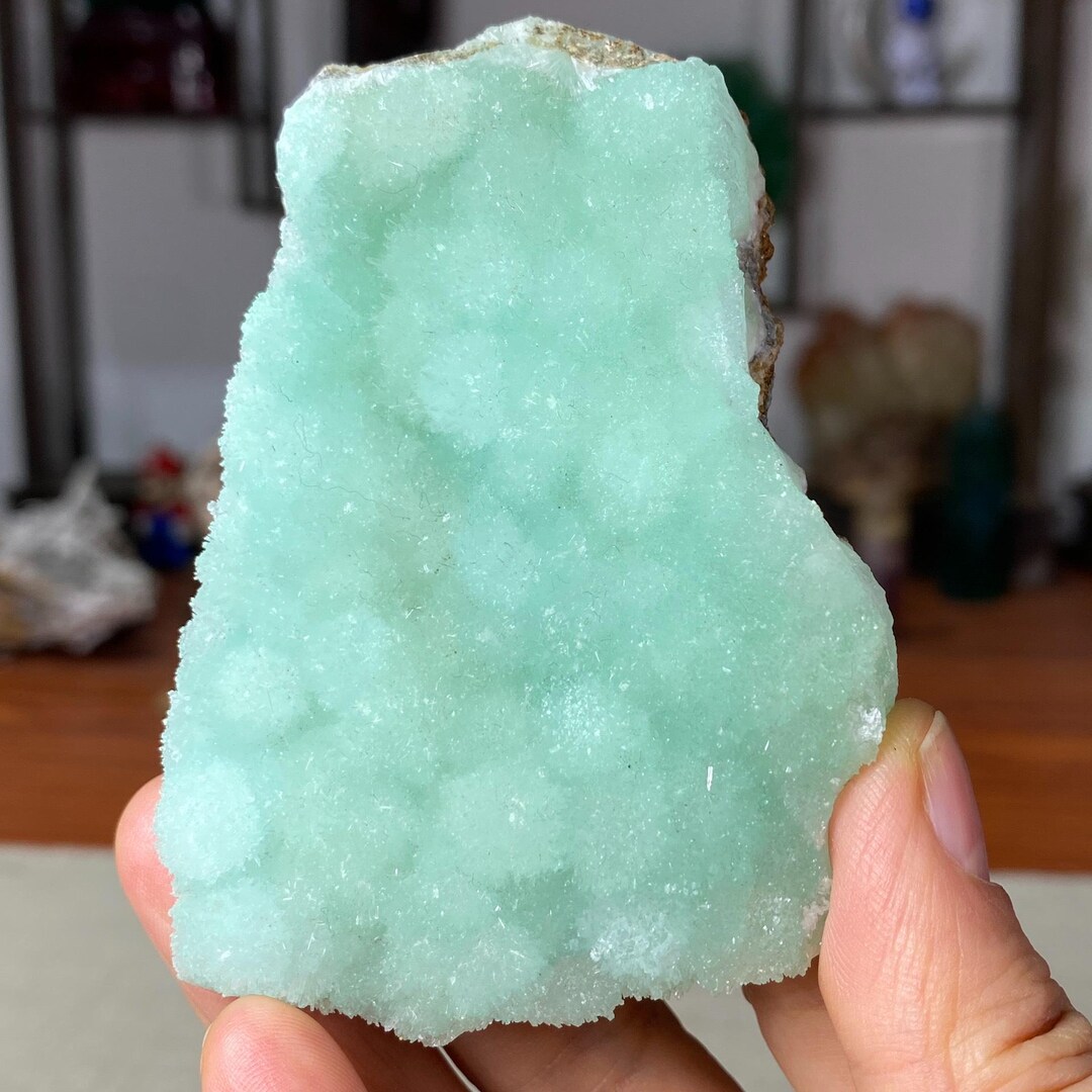 Beautiful Blue Aragonite Raw Stone, Natural Crystal From Yunnan, China ...