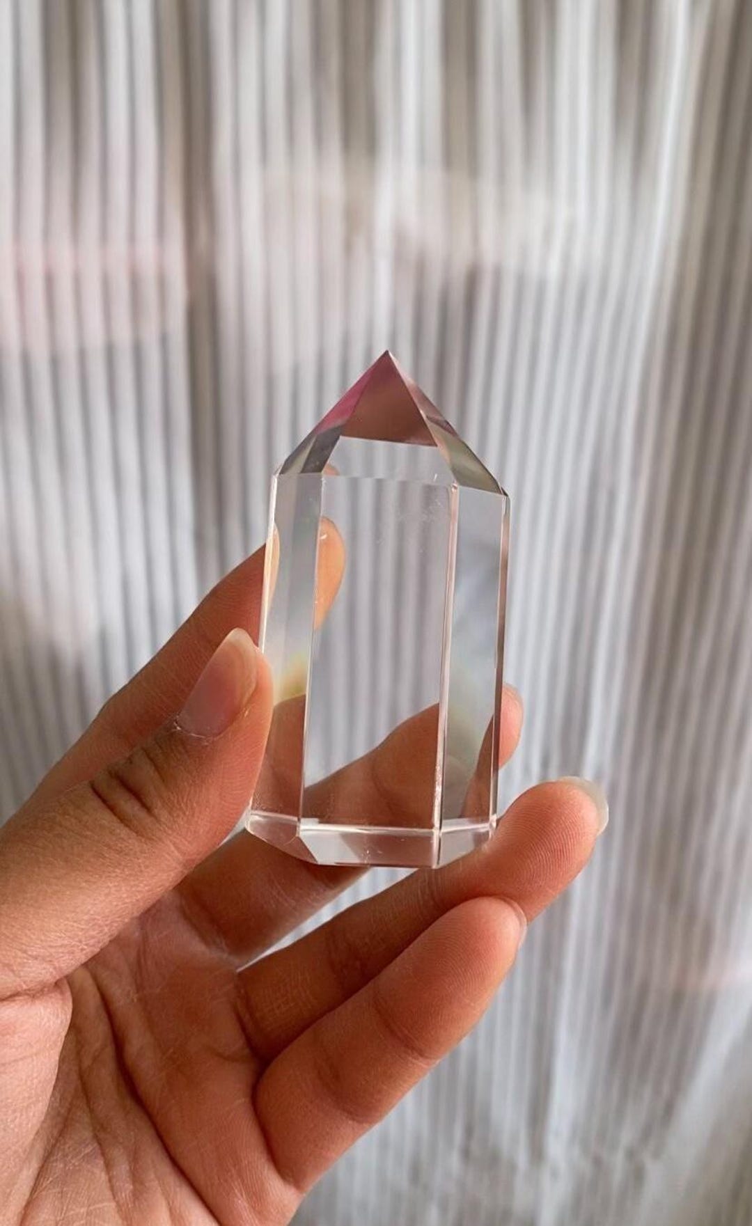 Clear Quartz Point Tower, Crystal Tower Generator Wand, 102g - Etsy