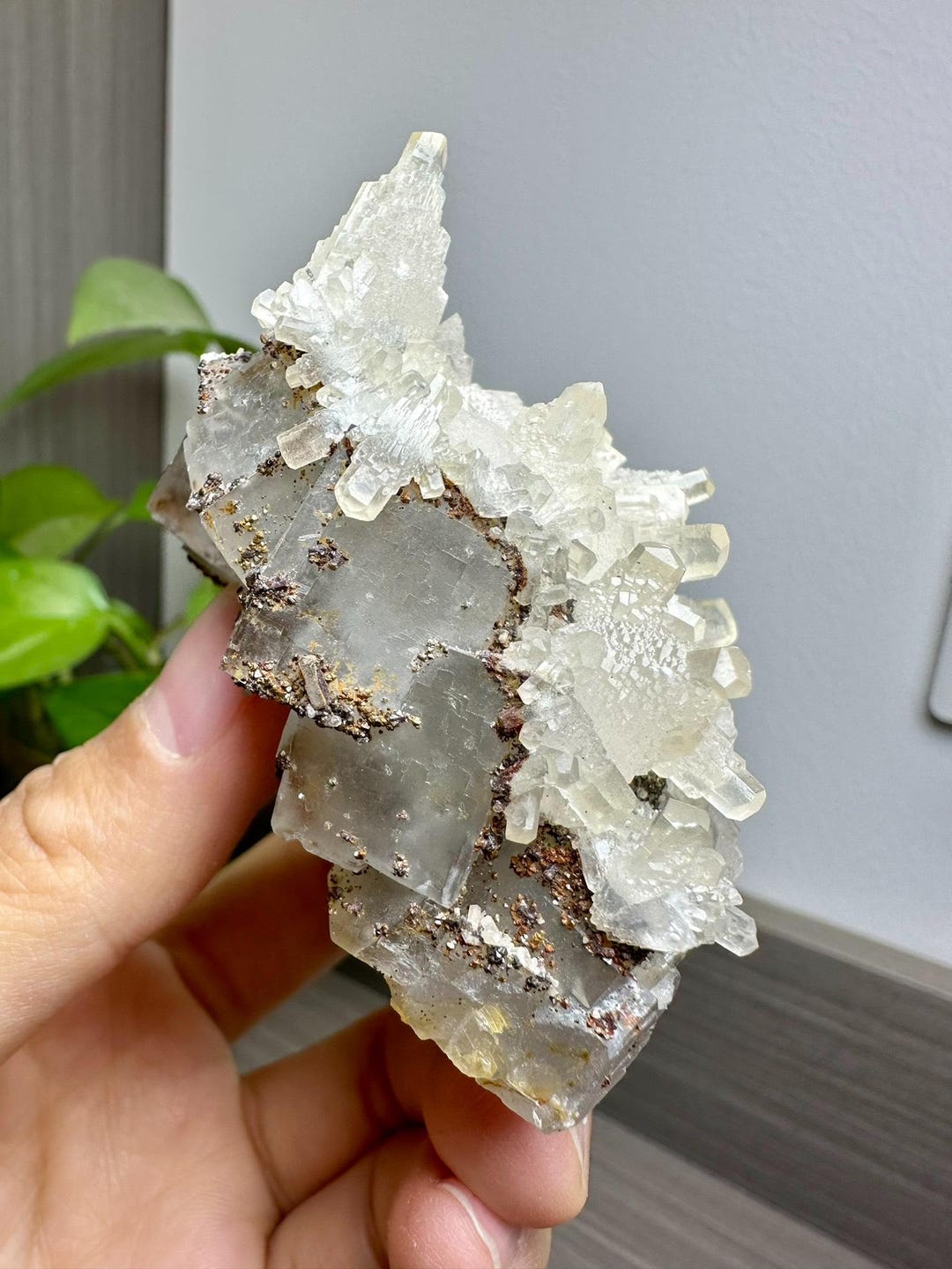 Beautiful Nailhead Calcite With Fluorite and Pyrite, Calcite Fluorite ...
