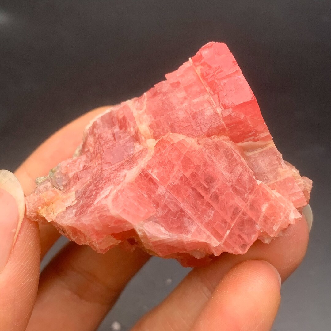 Beautiful Pink Rhodochrosite, Natural Raw Rough Rhodochrosite Crystal ...