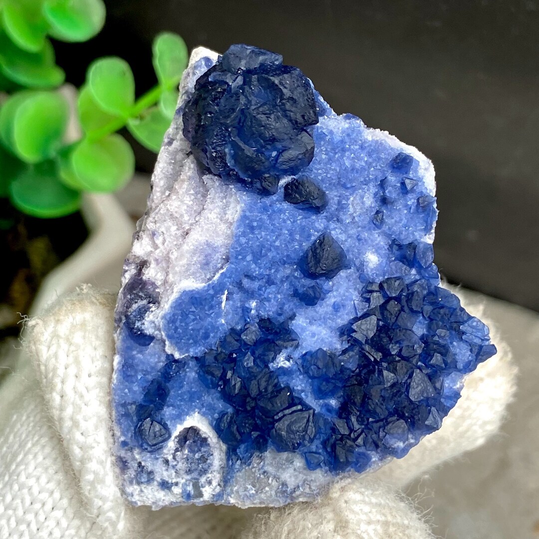 Beautiful Inner Mongolia Blueberry Fluorite Crystal, Huanggangliang ...