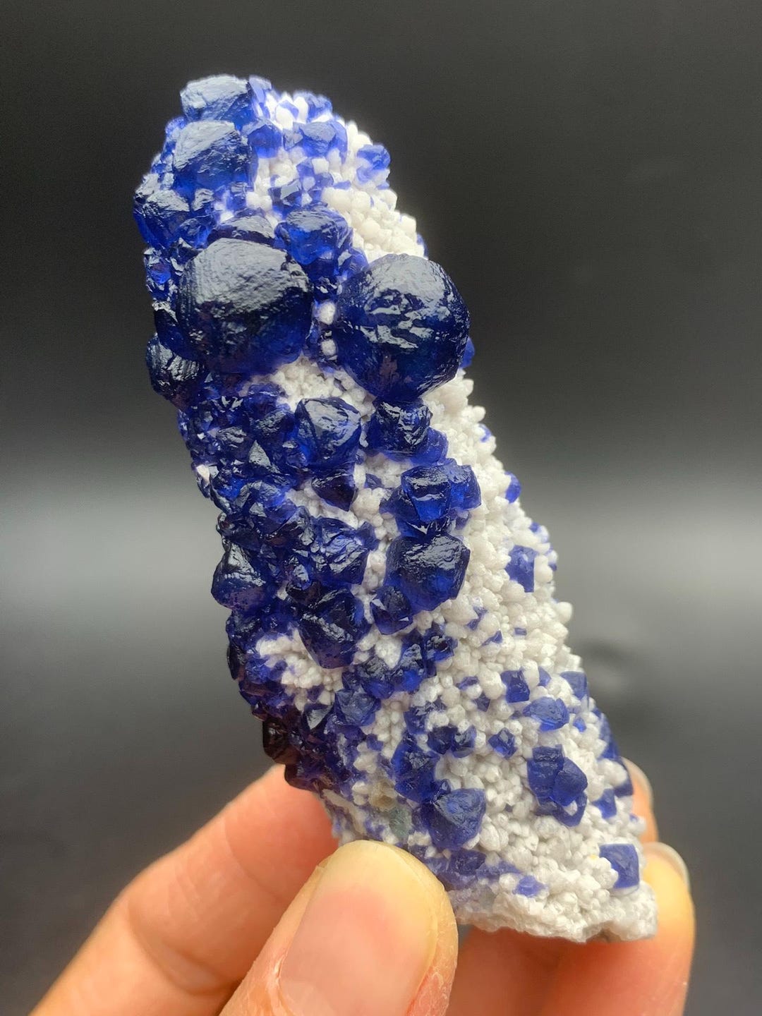 Beautiful Inner Mongolia Blueberry Fluorite Crystal, Huanggangliang ...