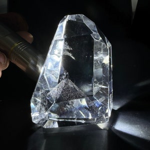 Beautiful White Phantom Quartz Freeform, White Phantom Clear Quartz ...