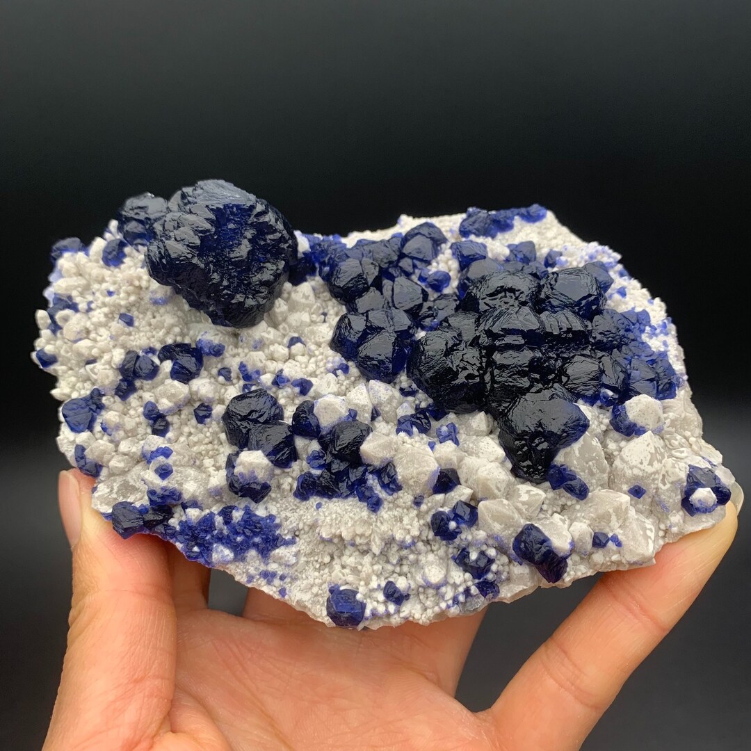 Beautiful Inner Mongolia Blueberry Fluorite Crystal, Huanggangliang ...