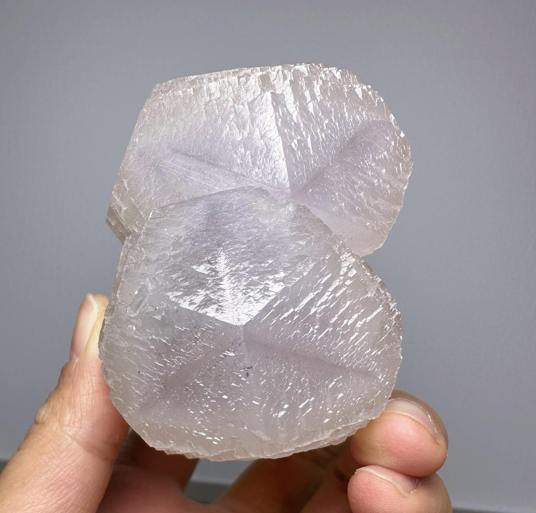 Beautiful Purple Pink Benz Calcite From Hunna, China, Pink Large Cube ...