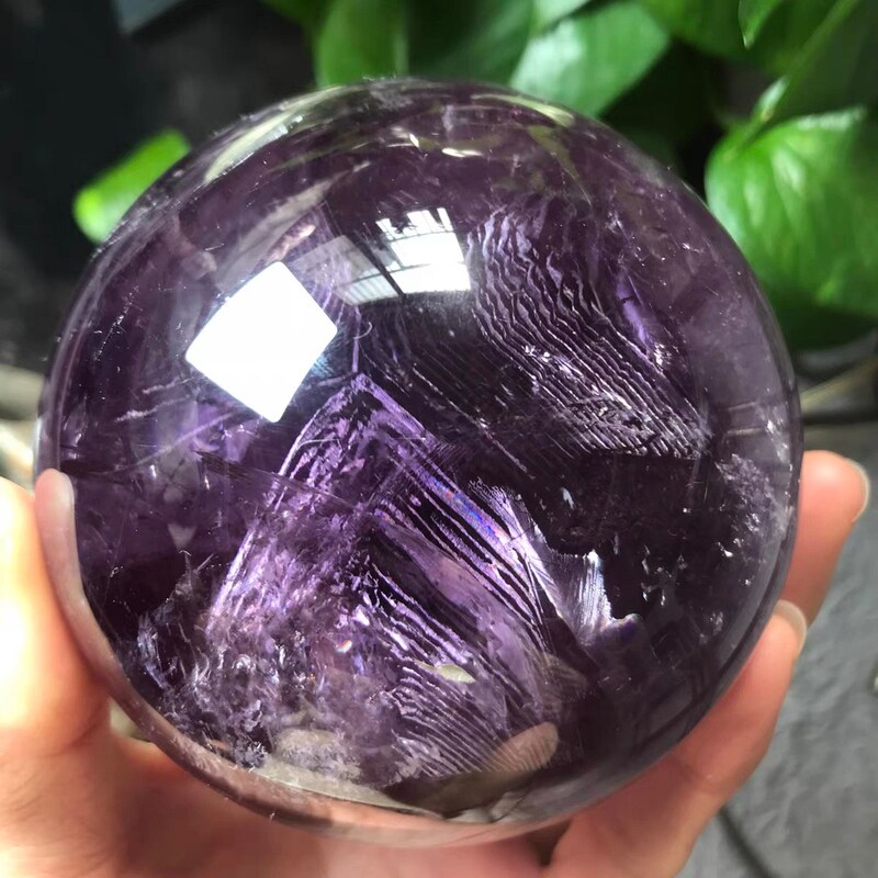 Large Crystal Ball - Etsy