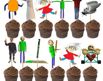 Baldi Cake Topper - Etsy